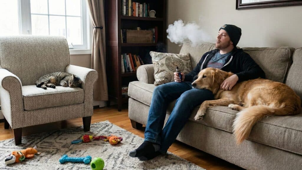 Vaping Around Dogs | Safe Ways to Vape If You Have a Dog